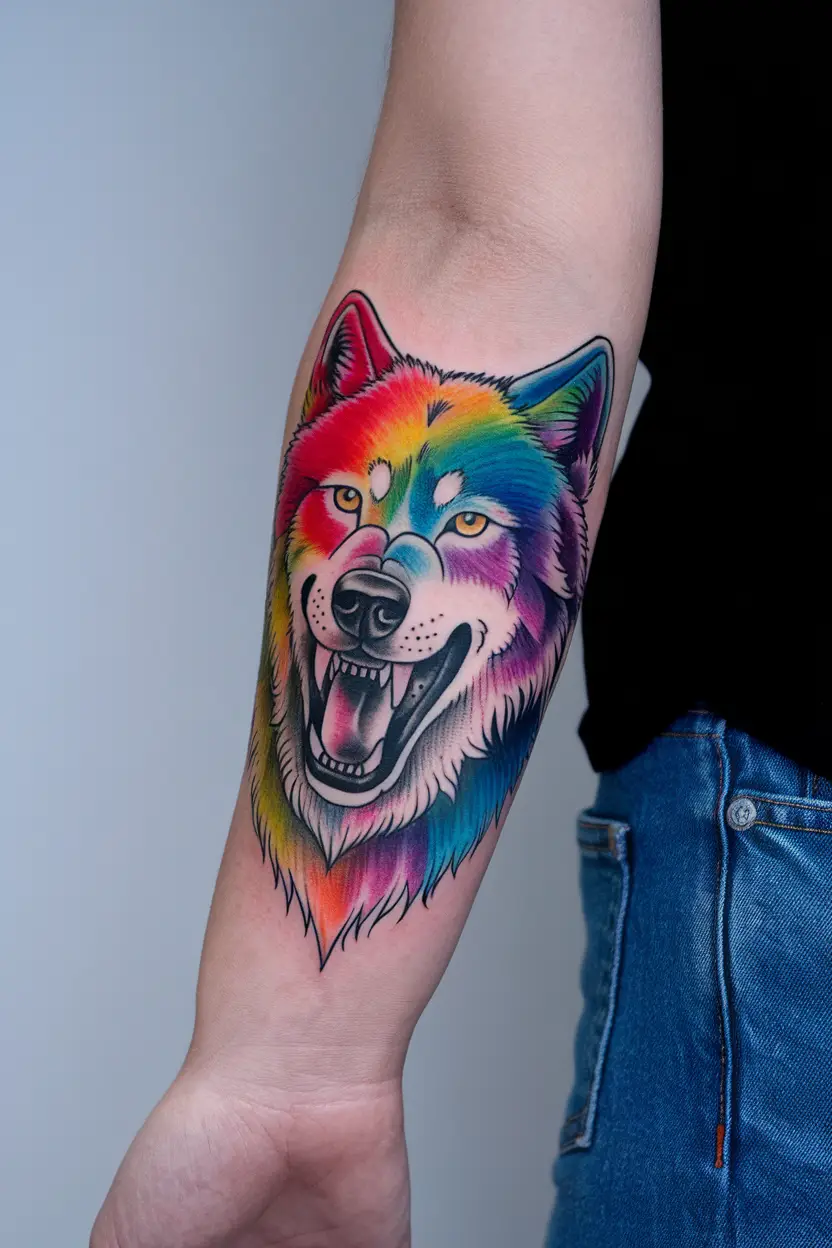 26 Wolf Tattoo Ideas for Women That'll Make You Howl